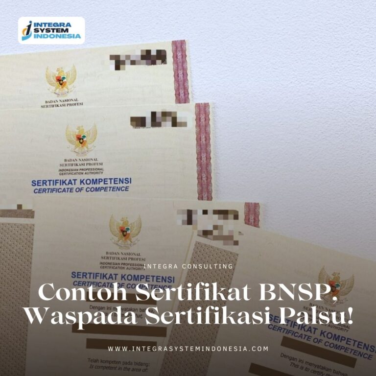 Pelatihan PLB3 Sertifikasi BNSP - Integra System